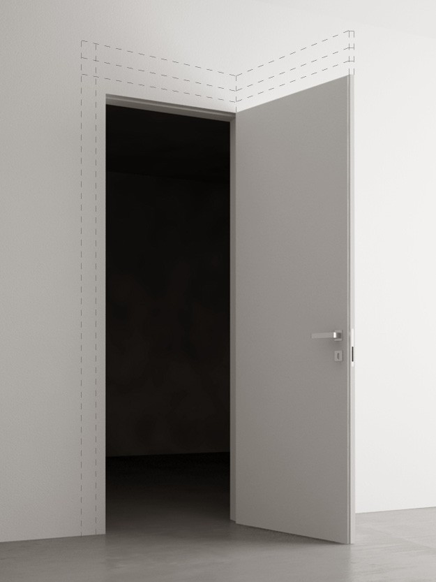 porta misure custom | Invisible-door